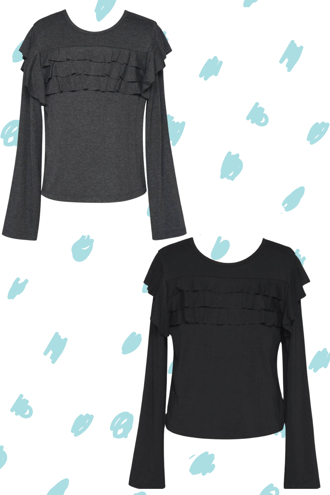 Little I Tween Girls Tiered Ruffle Elevated Basics Top – myhannahbanana