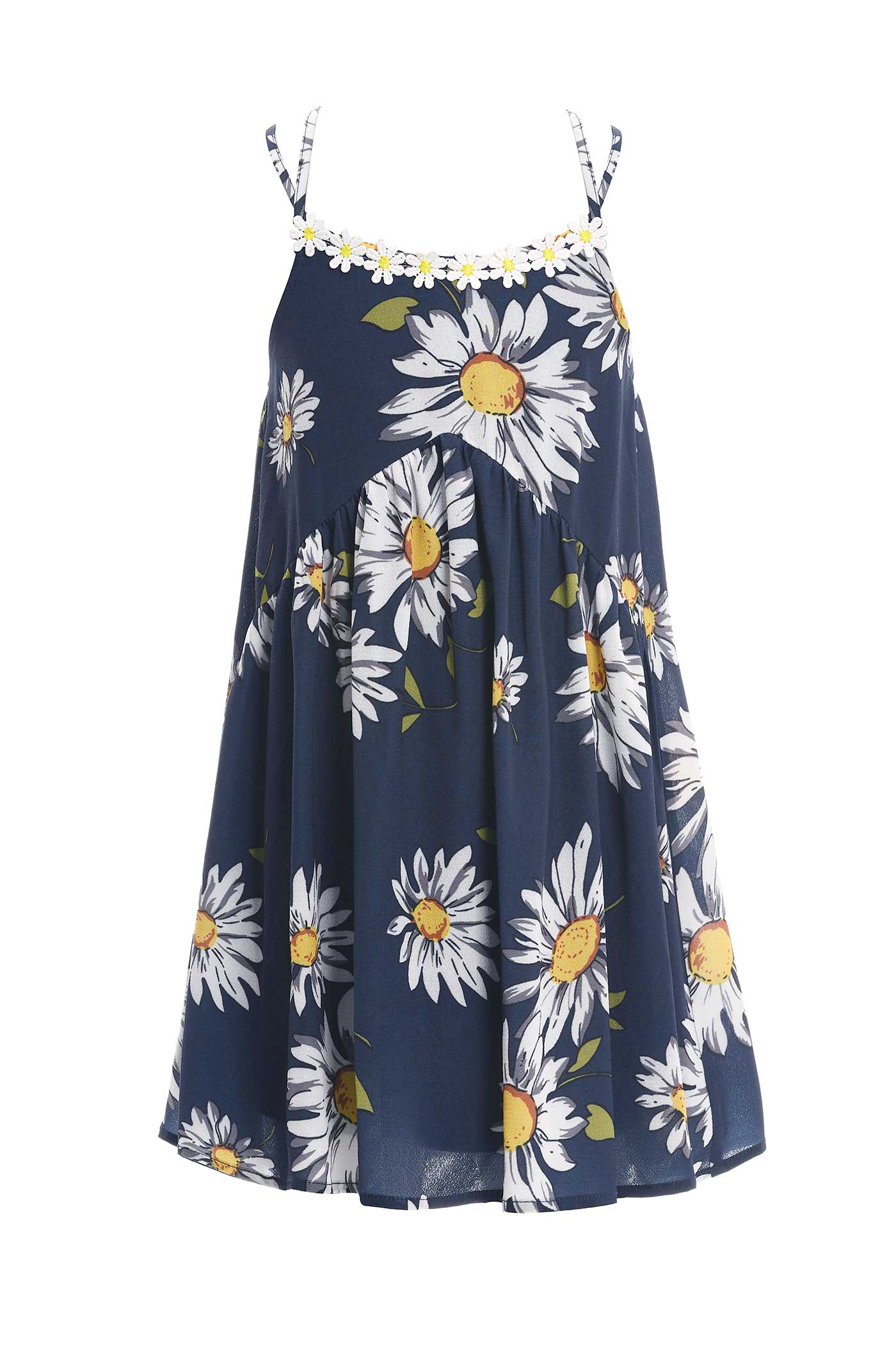 Truly Me | Big Girls Daisy Floral Print Slip Sundress – HANNAH BANANA